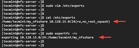 How To Install NFS Server And Client On RHEL Based Distributions
