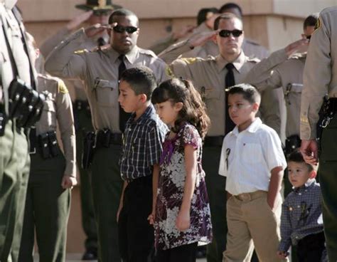 Memorial Services For Deputy Juan Abel Escalante Los Angeles Times