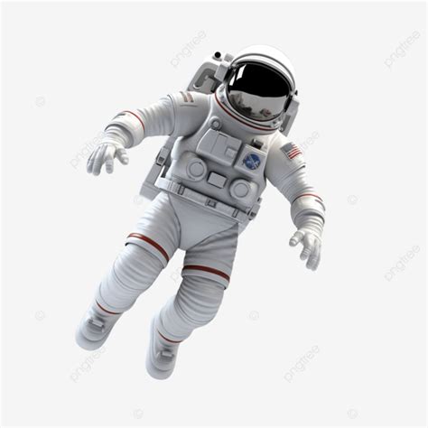우주복을 입은 우주 비행사 만화 3d 우주인은 열린 공간 3d 그림 3d 렌더링에서 날아갑니다 우주 비행사 3d 만화