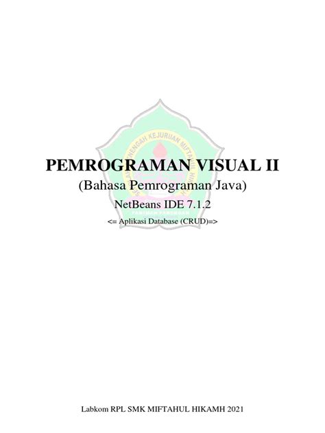Aplikasi Database Crud Java Pdf