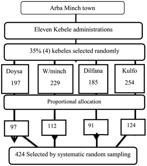 The Diagrammatic Presentation Of The Sampling Procedures Of Postpartum