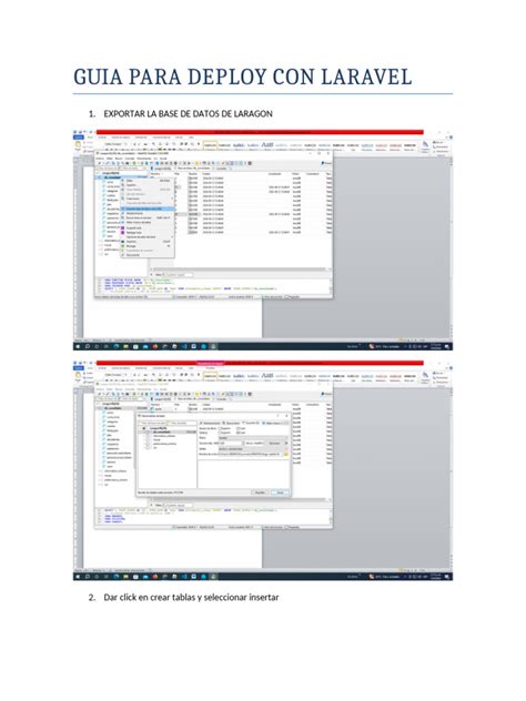 Gui Para Deploy Con Laravel Pdf