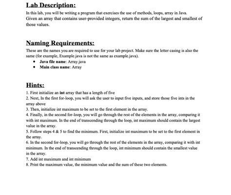 Solved Lab Description In This Lab You Will Be Writing A