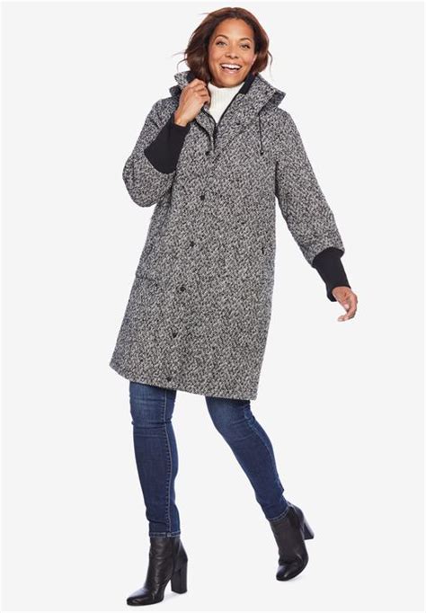 Wool Coats In Plus Sizes Woman Within