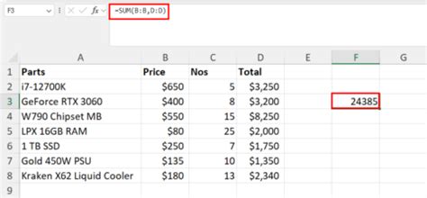 Best Ways To Sum A Column In Microsoft Excel How To Excel