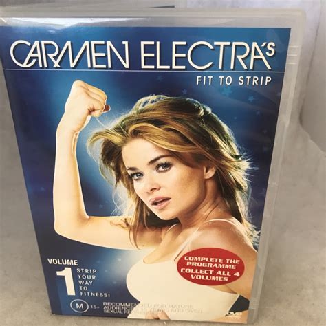 Carmen Electra Fit To Strip Vol 1 Dvd 2004 Very Good Condition