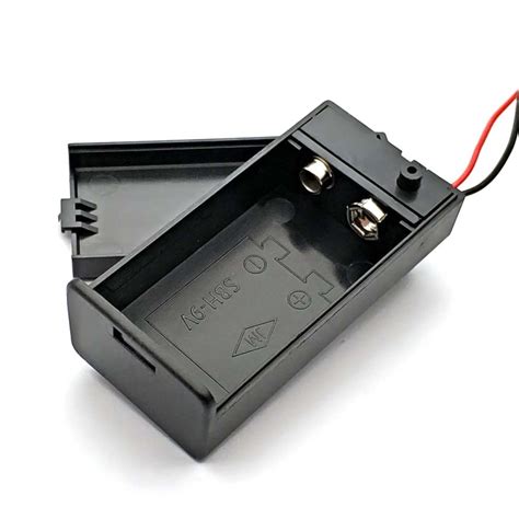 Coupleur De Pile 9v Boitier Avec Interrupteur Pour Arduino Letmeknow