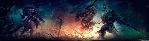 World Of Warcraft Dual Screen Wallpapers Top Free World Of Warcraft