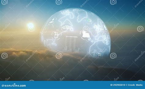 Greentech And Envirotech Green Technologies Conceptual Illustration Royalty Free Stock