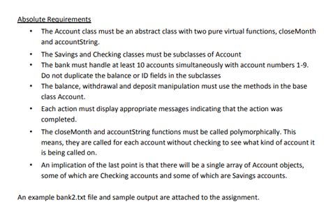 Solved Inheritance And Polymorphism Based On The Uml Diagram