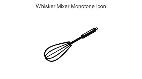 Whisker Mixer Monotone Icon In Powerpoint Pptx Png And Editable Eps Format PPT PowerPoint