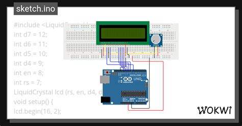 Lcd1 Wokwi Esp32 Stm32 Arduino Simulator