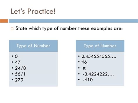 PPT Classifying Numbers PowerPoint Presentation Free Download ID 6867485