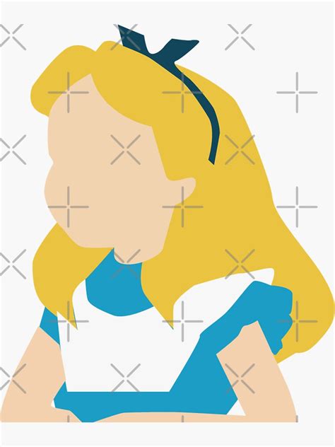 Alice Sticker By Reyreypelcastre Redbubble