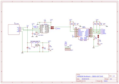 esp8266 devboard cbdb next evo easyeda open source hardware lab
