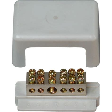 Bath Earthing Bar Connection Possibilities 1x 6 25mm² And 5x 15