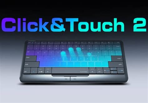 Buy Prestigio Click And Touch 2 Smart Wireless Keyboard With Touch On Keys Online In Kuwait Best