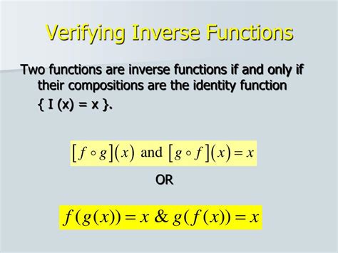Ppt Inverse Relations And Functions Powerpoint Presentation Free