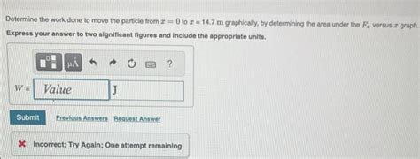 solved the net force exerted on a particle acts in the