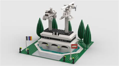 Lego Moc Monument By Rocket Racer318 Rebrickable Build With Lego
