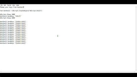 how to send windows and space key in vbscript youtube