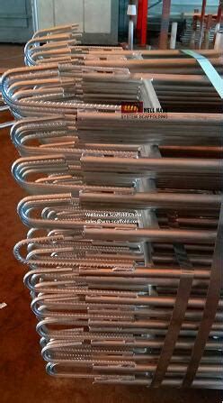 Scaffold Ringlock Hook On Steel Ladder Ringlock Scaffolding Access Ladder Scaffolding Building