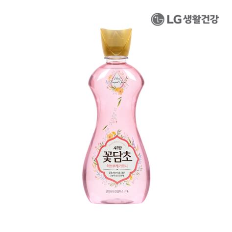 샤프란 꽃담초 허브부케가르니 섬유유연제 연꽃and유칼립투스 1l 1개 티몬