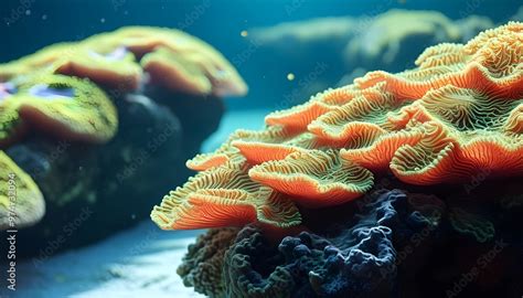 Coral Reef Analysis With Graphical Overlay Of Trace Elements For