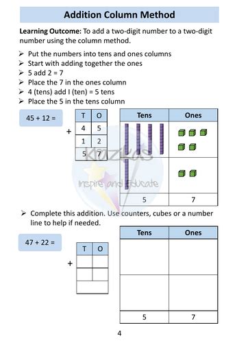 Addition Functional Skills Maths Entry Level 2 Teaching Resources