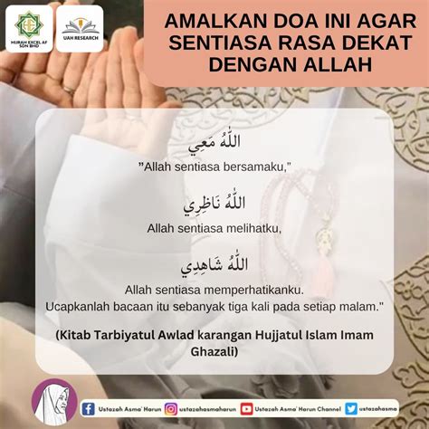 Amal Doa Ini Agar Sentiasa Dekat Dengan Allah Hidup Lebih Tenang