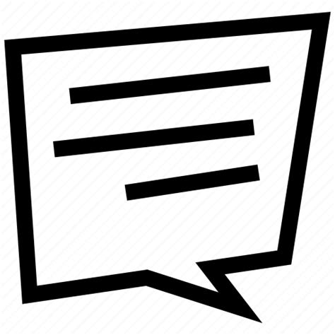 Speech Bubblespeech Bubble Message Communication Dialog Icon