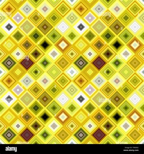 Colorful Abstract Diagonal Square Tile Mosaic Pattern Background Stock
