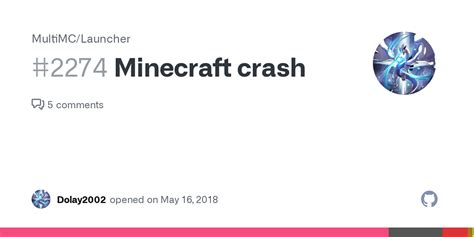 Minecraft Crash Issue MultiMC Launcher GitHub