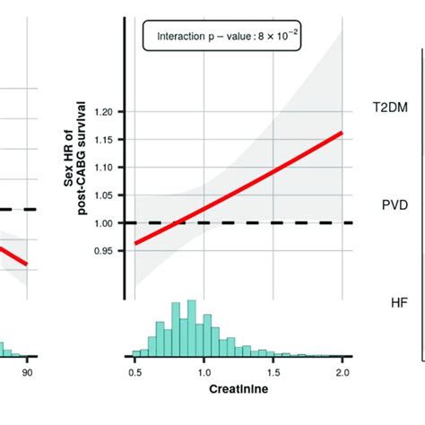 Subgroup Specific Effects Of Female Sex On Post CABG Survival X Axis Download Scientific