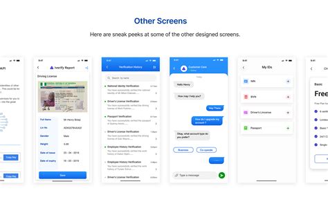 IVERIFY ID Verification App Case Study Behance