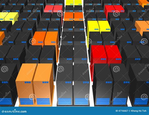 Virus Spreading Corrupted Database Servers Stock Illustration Illustration Of Corrupt