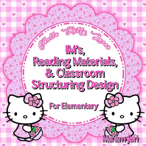Im Ims Reading Materials And Classroom Structuring Design