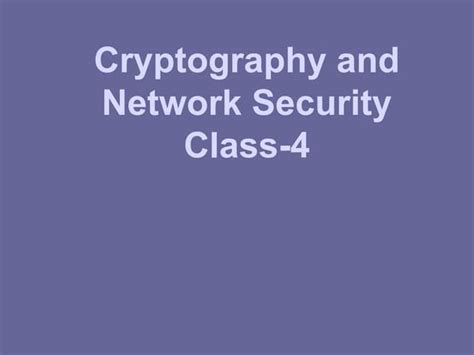 Play Fair C Cryptography And Network Security Ppt