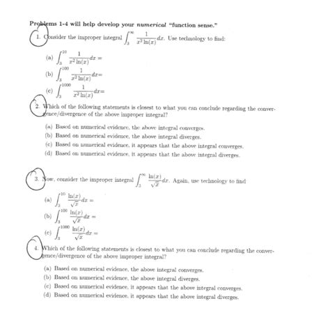 solved problems 1 4 will help develop your numerical