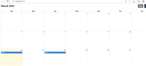 How To Create Calendar And Event In Angular Blogshub