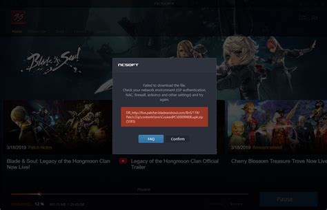 Please Fix The New Launcher Cannot Download The Game Bug Reports Blade Soul Forums