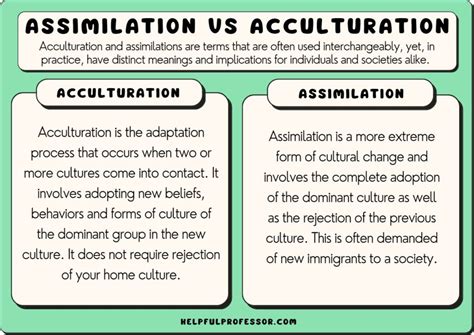 Acculturation Vs Assimilation Similarities And Differences 2025
