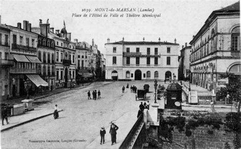 Mont De Marsan Carte Postale Ancienne Et Vue Dhier Et Aujourdhui