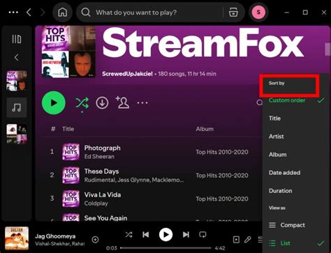 Randomize A Playlist On Spotify Withwithout Shuffle Feature