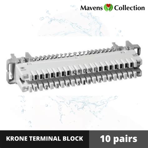 Krone Module 10 Pairs Lsa Profil Disconnection 2 10 Telephone Wiring Module Original Genuine