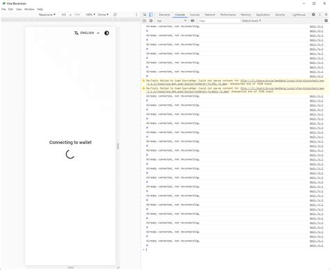 BUG Pressing View Reload Causes Application To Freeze On Connecting To Wallet Issue