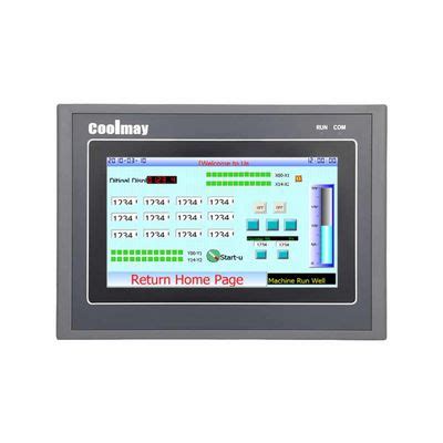 Inch Coolmay HMI PLC All In One Controller Relay Output DI DO