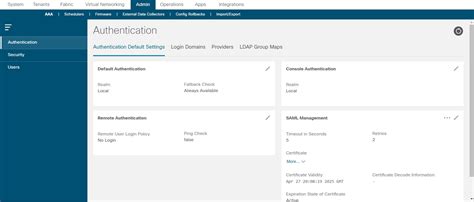 Cisco APIC Security Configuration Guide Release X Access Authentication And Accounting