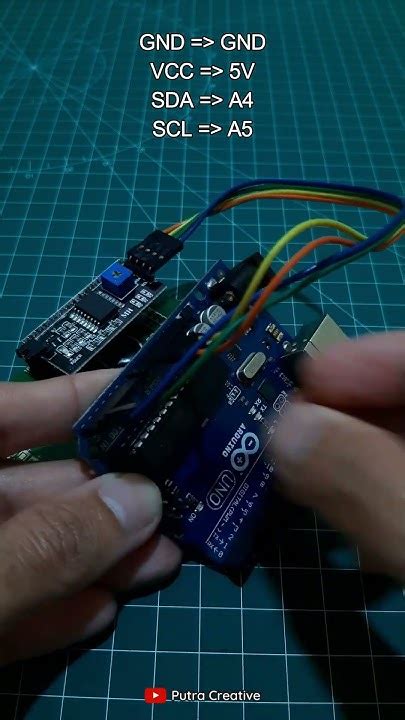 How To Make Running Text Using 16x2 Lcd With I2c In 20 Seconds