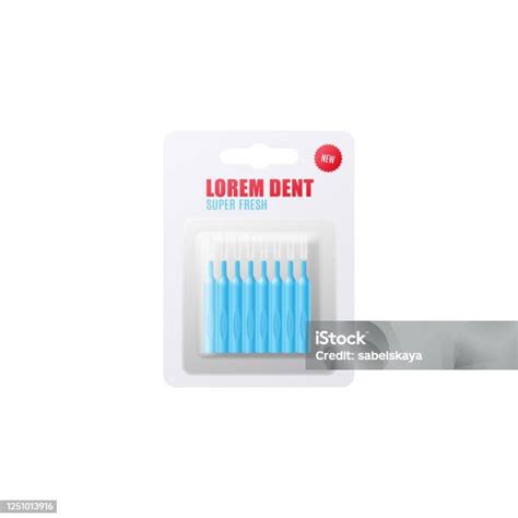 치아 스틱 또는 얇은 치과 칫솔 현실적인 벡터 일러스트 는 고립 3차원 형태에 대한 스톡 벡터 아트 및 기타 이미지 3차원 형태 가정 생활 가지 식물 부위 Istock